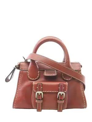 Chloé 2010-2026 Leather Edith Satchel - Brown