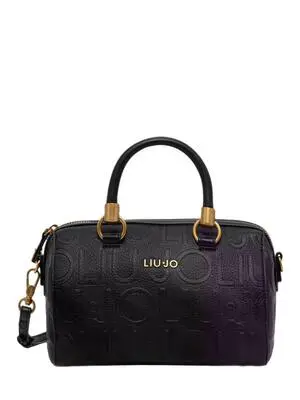 Liu Jo Logo-embossed Bowling Bag - Black