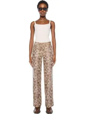 MOTHER The Maven Sneak Royal Serpent Pants - Multi