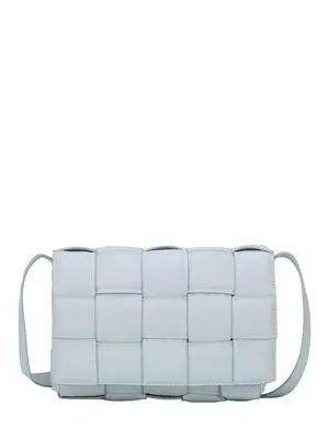 MKF COLLECTION BY MIA K. Ginger Woven Shoulder Bag Light - Blue