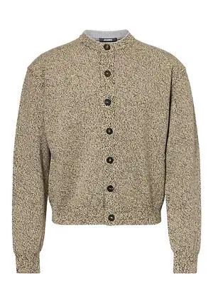 Jacquemus Mottled-knit Wool-blend Jumper - Multi-beige