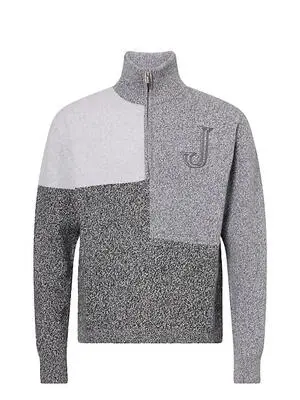 Jacquemus Le Camionneur Orlando Knitted Sweatshirt - Multi-grey