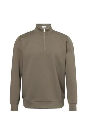 ARNE Interlock Stretch-jersey Sweatshirt Xl Sage