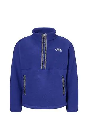 The North Face Fleeski Brand-emboidered Fleece Sweatshirt - Bold Blue