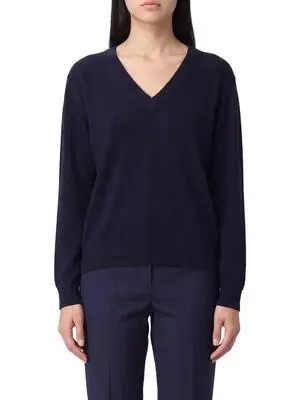 Extreme Cashmere V-neck Jumper In Pure Cashmere With Dropped Shoulders - Blue
