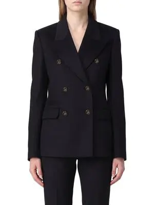 Dolce & Gabbana Double-breasted Pure Virgin Wool Blazer With Peak Lapels - Black