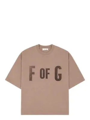 Fear Of God T-shirt Con Stampa - Beige