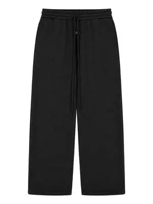 Fear Of God Pantalone In Cotone Con Coulisse - Black