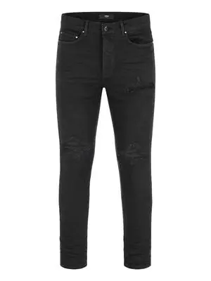 Amiri Jeans In Denim Di Cotone - Black