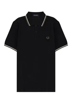 Fred Perry Polo Con Logo - Black