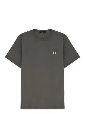 Fred Perry T-shirt Con Logo Charcoal