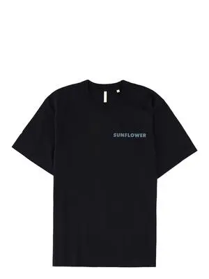 SUNFLOWER T-shirt Con Logo - Blue