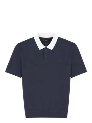 BOSS Polo "edge" Blue