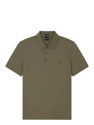 BOSS Polo Con Logo - Green