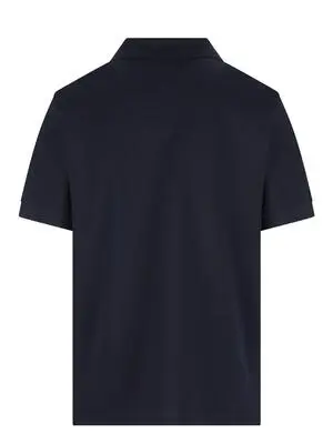 Prada Short Sleeve Polo Shirt - Navy