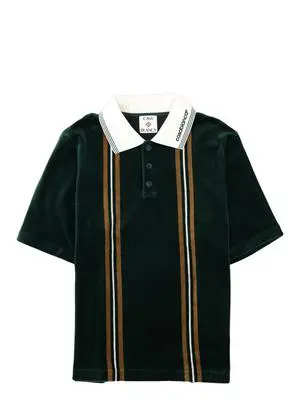 Casablanca Cotton-blend Polo Shirt - Green