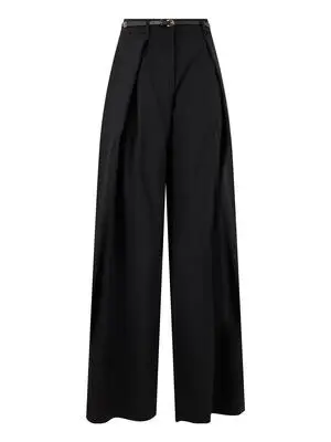 MAX MARA Max Mara Studio High-Waisted Baggy Pleated Pants