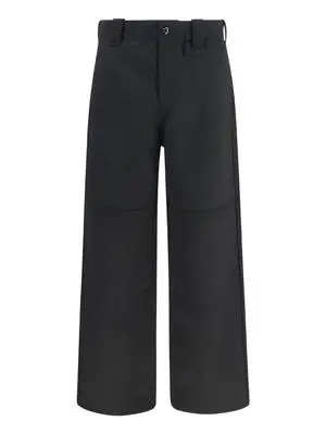 Kenzo Wide-leg Tailored Trousers - Black