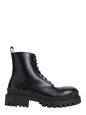 BALENCIAGA Balenciaga Strike Zip Bootie