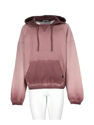 Palm Angels Signature Graphic Crewneck Sweatshirt - Brown
