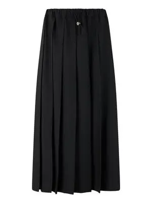 Fabiana Filippi Fabiana Filippi Long Pleated Skirt Black