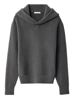 LEMAIRE Hooded Sweater - Stone