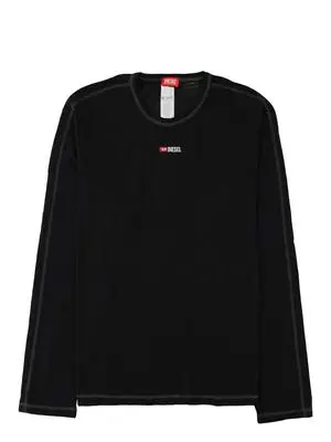 DIESEL® Stretch Cotton Top & Bottom Set - Black
