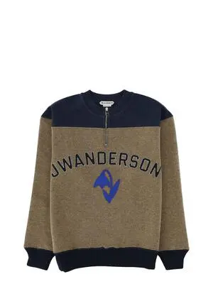 JW Anderson Cotton Sweatshirt - Beige