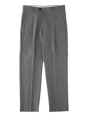 BE ABLE Wool-blend Stretch Trousers - Grey