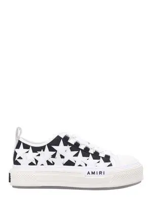 Amiri Star-detail Platform Low-top Sneaker - Nero
