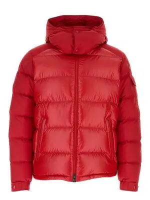 Moncler Moncler Men's Polyester Maya Down Jacket Red