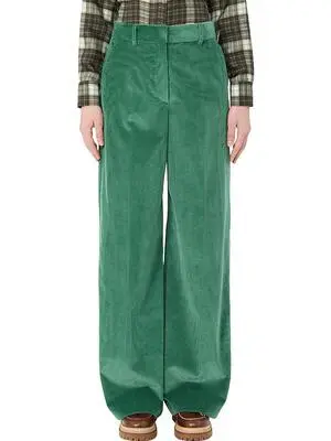 Max Mara Wkdtania Corduroy Pants - Green