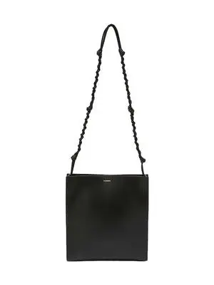 JIL SANDER Tangle Medium Leather Shoulder Bag