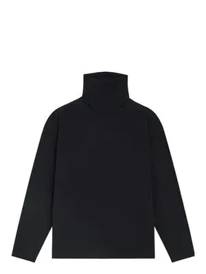 Phoebe Philo Relaxed Long Sleeve Jersey - Black