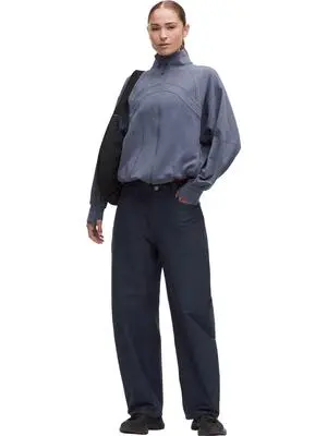 Lululemon Easyfive Low-rise Barrel-leg Pant - True Navy