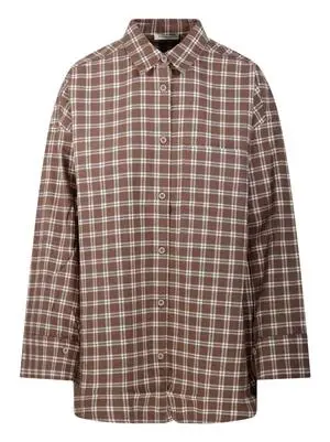BY MALENE BIRGER Derris Checked Oversized Shirt - Multicolor