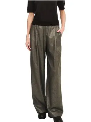 PANICALE Check-pattern Trousers