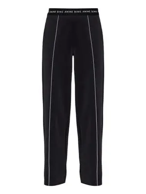 ANINE BING Sari Jogger Trousers - Black