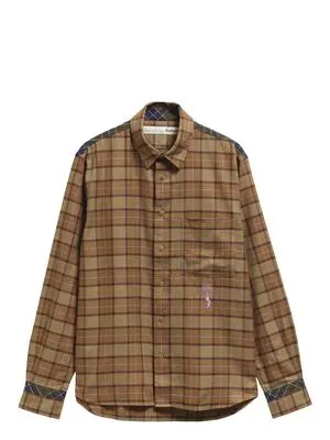 Barbour Long Sleeve Shirt - Brown