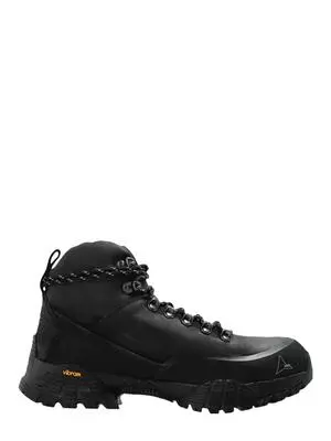 ROA Andreas Leather Sneakers - Black
