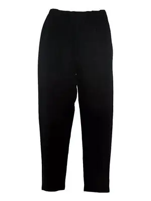 Apuntob Pleated Elasticated Trousers - Black