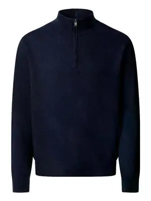 HACKETT  Elbow-patch Sweater - Blue