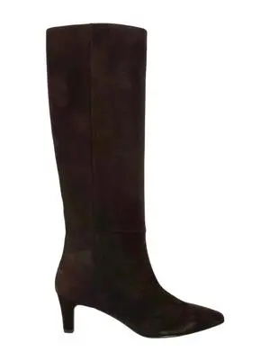 VIA ROMA 15 Pointed-toe Suede Boots