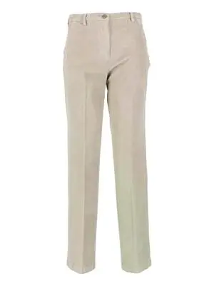 BRIGLIA 1949 Corduroy Straight-leg Trousers - Neutrals