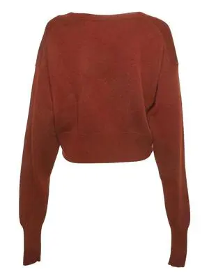 CHLOÉ V-neck Cropped Sweater