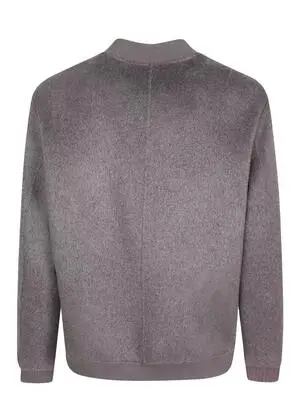 AMARANTO Zip-up Bomber Jacket - Grey