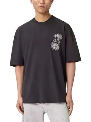 ALLSAINTS Graphic-print T-shirt Black