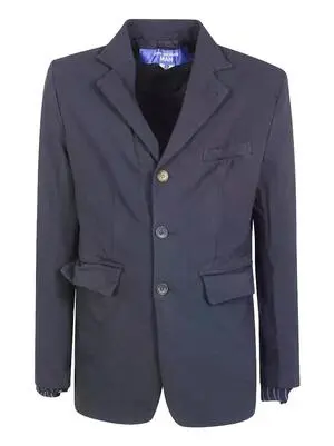 JUNYA WATANABE Herringbone-pattern Single-breasted Blazer