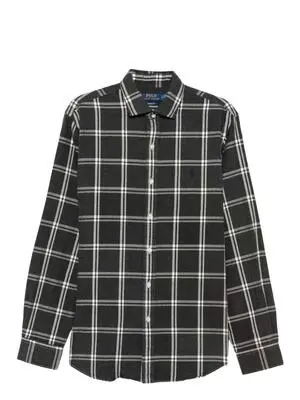 Polo Ralph Lauren Check-pattern Cotton Shirt - Grey