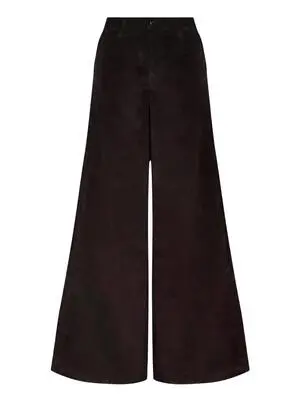 LOIS Corduroy Palazzo Pants Brown